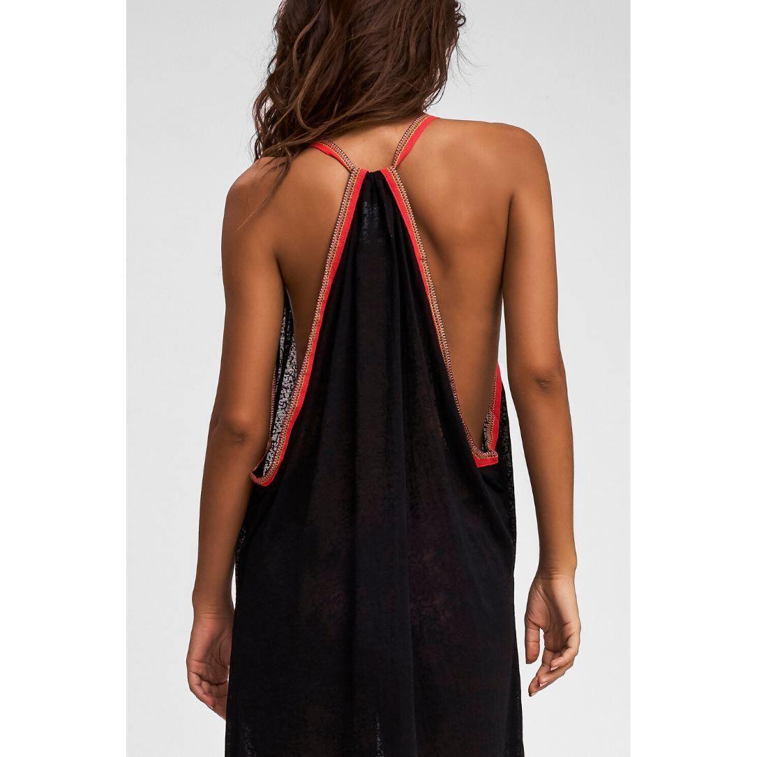 PITUSA Inca Sundress | Black – Pasha Living